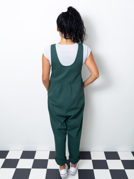 Teal Overalls | Vintage-Inspired Jumpsuits & Playsuits | sanaz the label